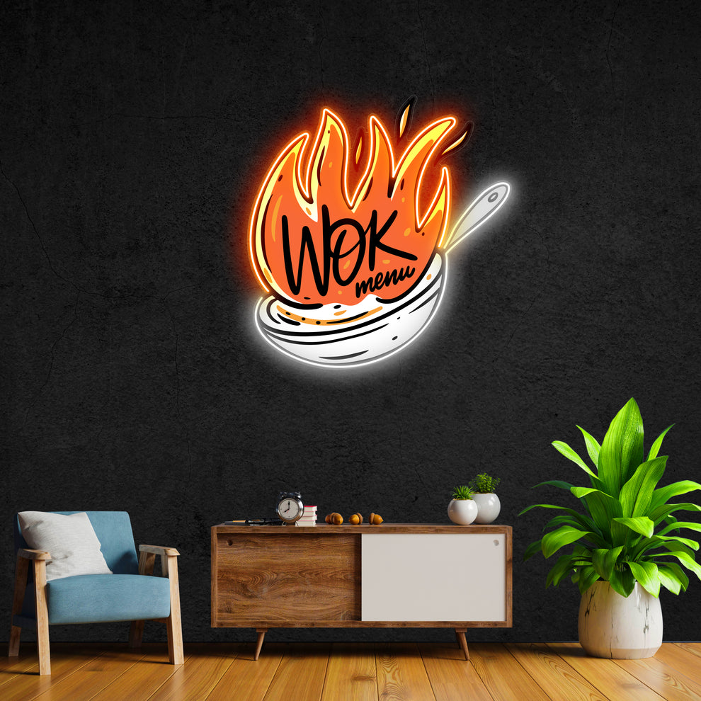 WOK LED Neon Pop Art – Notorious Neons